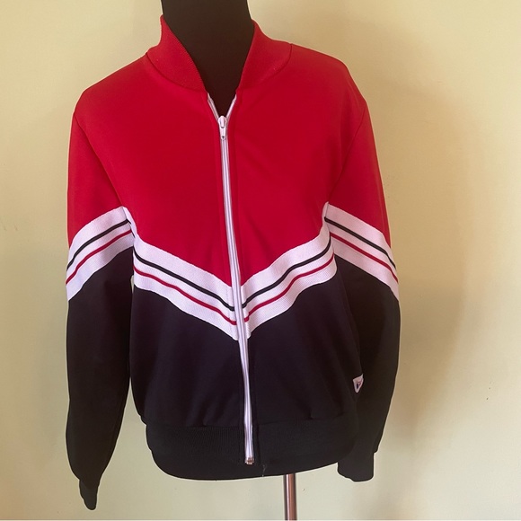 Varsity | Jackets & Coats | Vintage Varsity Spirit Red Black White ...